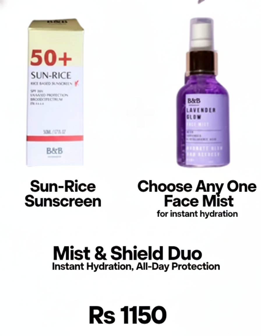 Buy Sun-Rice Sunscreen + Mist Bundle | Ultimate Sun Protection ...